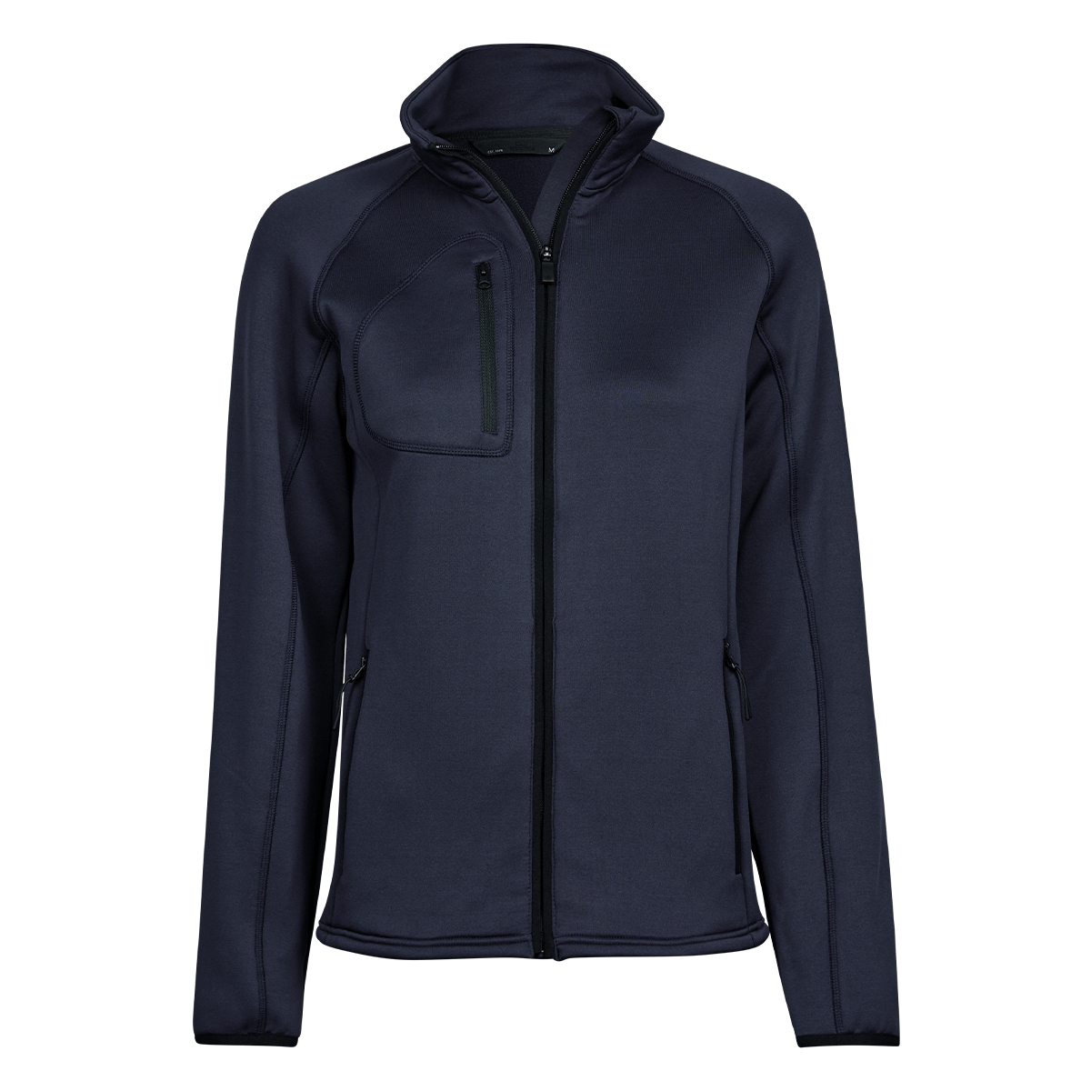Jacka Stretch Fleece Dam- med brodyr - Profilar.se