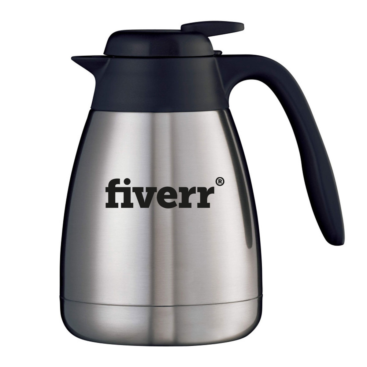 Thermos Java 1L med tryck - Profilar.se