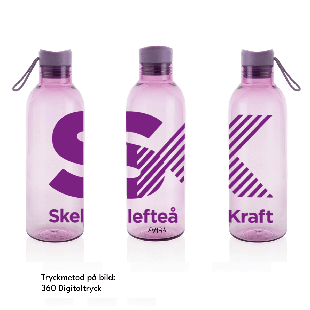 Vattenflaska Avira 1000ml med stort tryck - Profilar.se